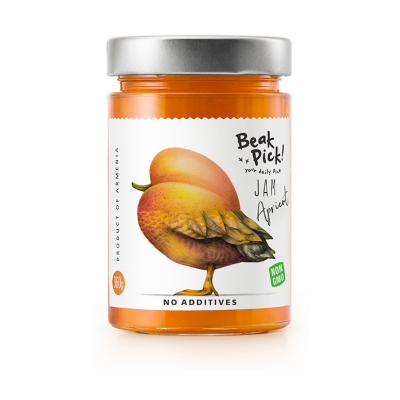 Aprikosenkonfitüre Beak Pick 360g - A&D Food GmbH