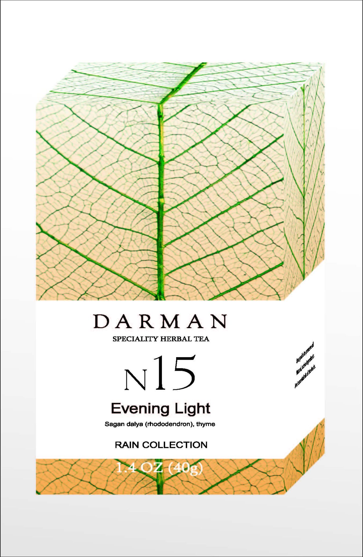 DARMAN Herbal Tee N15 Evening Light 40g. - A&D Food GmbH